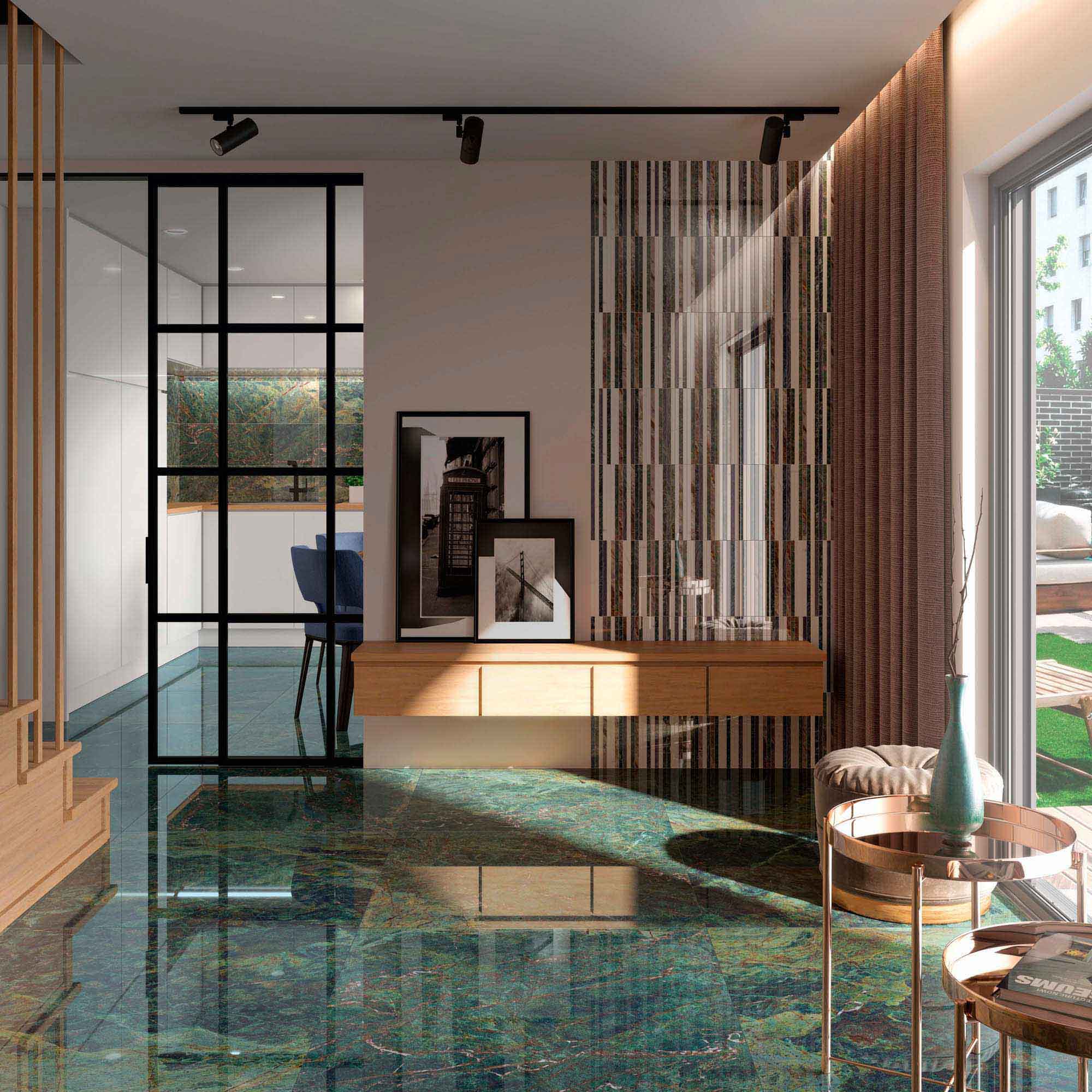 Shiny porcelain and ceramic tiles | Cerámicas Aparici